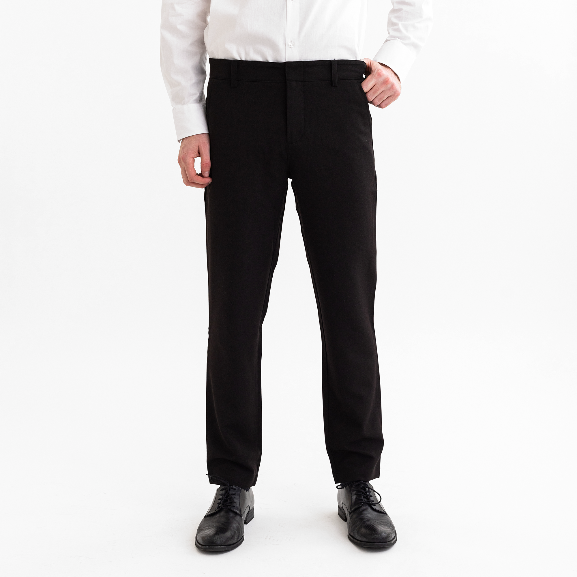 Men's Black Tech Trouser – Stock Mfg.