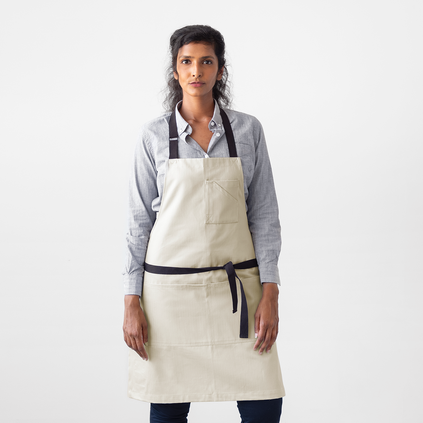 Stone Herringbone Stock Apron - Made in USA | Stock Mfg – Stock Mfg.
